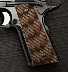 Standard Walnut Checkered Grips - Alchemy Custom Weaponry