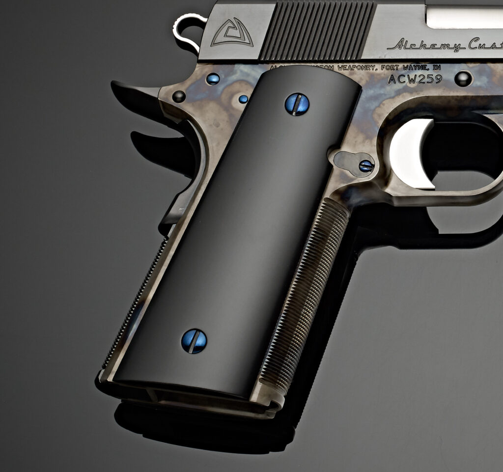 ACW Ebony Smooth Grips - Alchemy Custom Weaponry